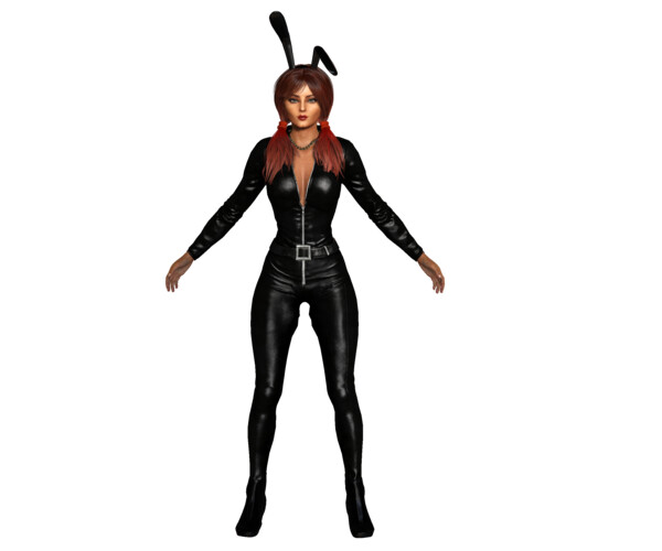 ArtStation - AAA 3D REALISTIC BUNNY BARBIE CHARACTER - GAME READY ...