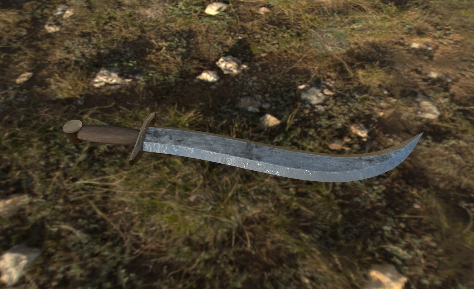 ArtStation - simple Scimitar | Game Assets