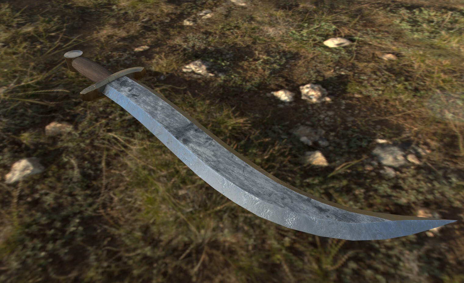 ArtStation - simple Scimitar | Game Assets