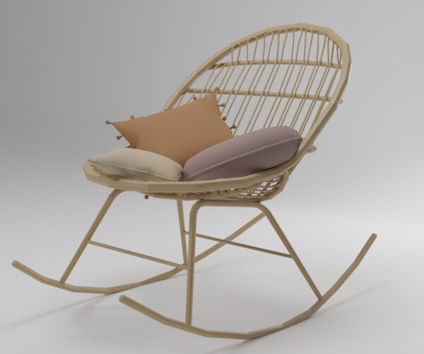 ArtStation - Rocking chair | Game Assets