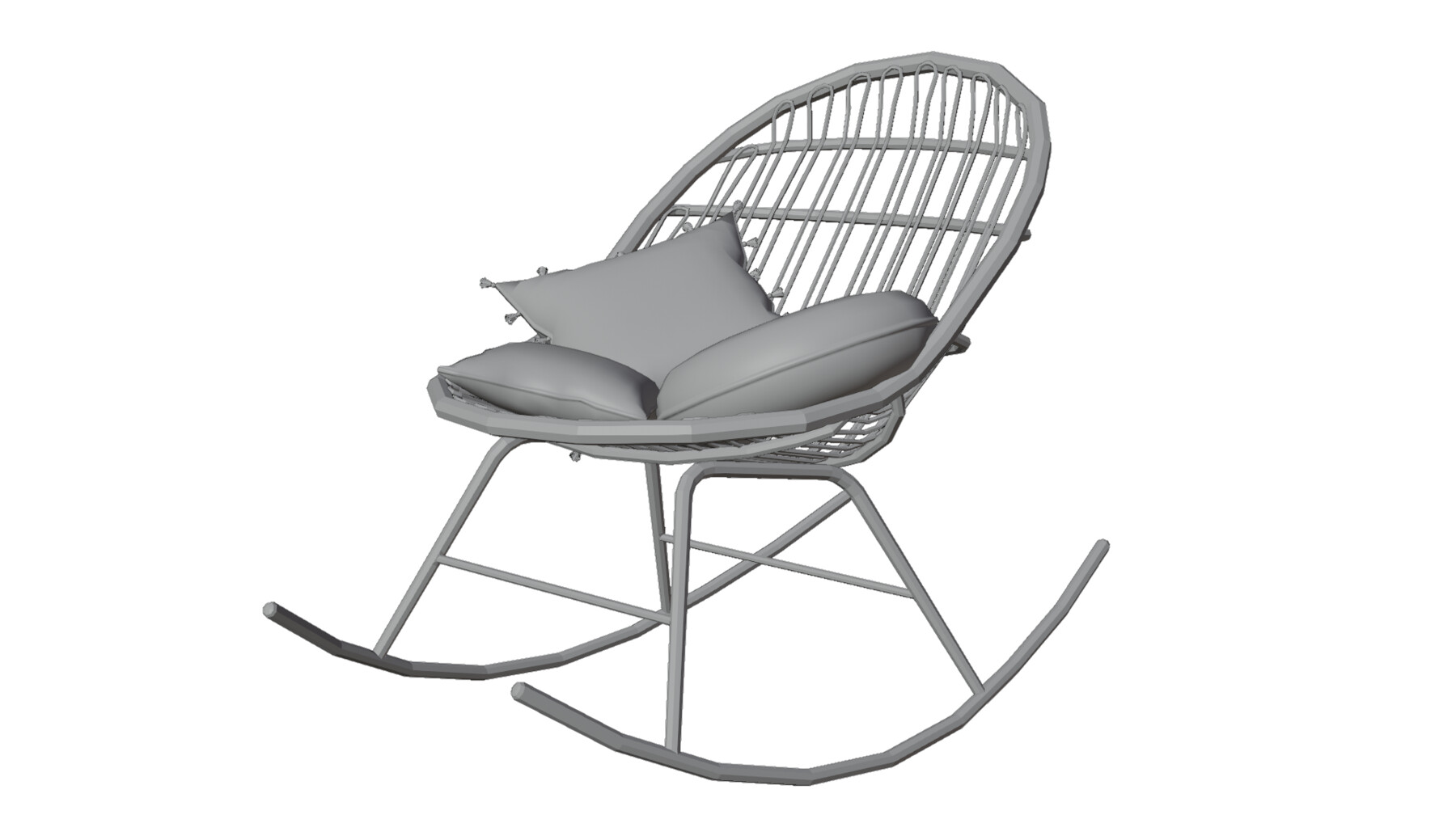 ArtStation - Rocking chair | Game Assets