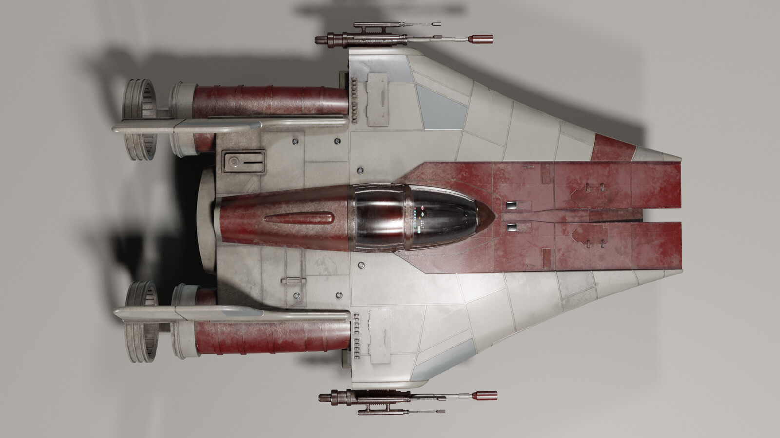 ArtStation - RZ-1 A-Wing Interceptor - Star Wars | Game Assets