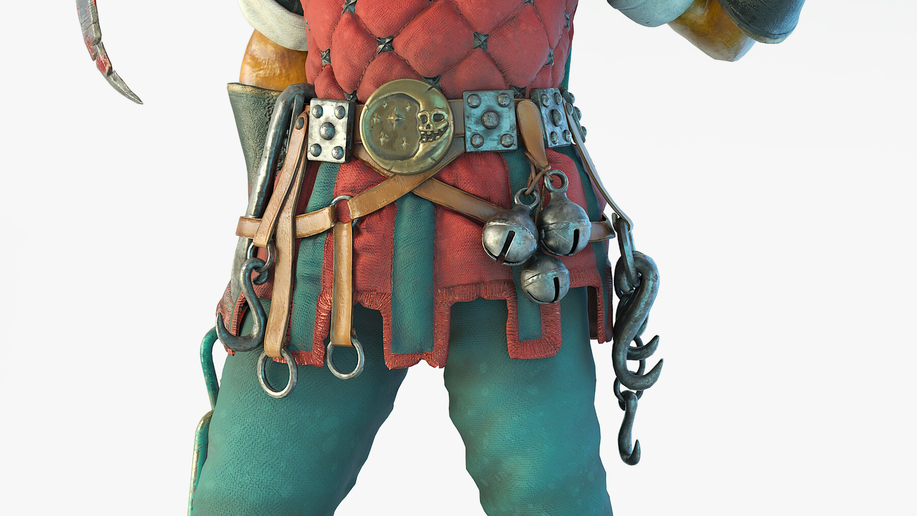 ArtStation - Pumpkin souls reaper Low-poly 3D model | Game Assets