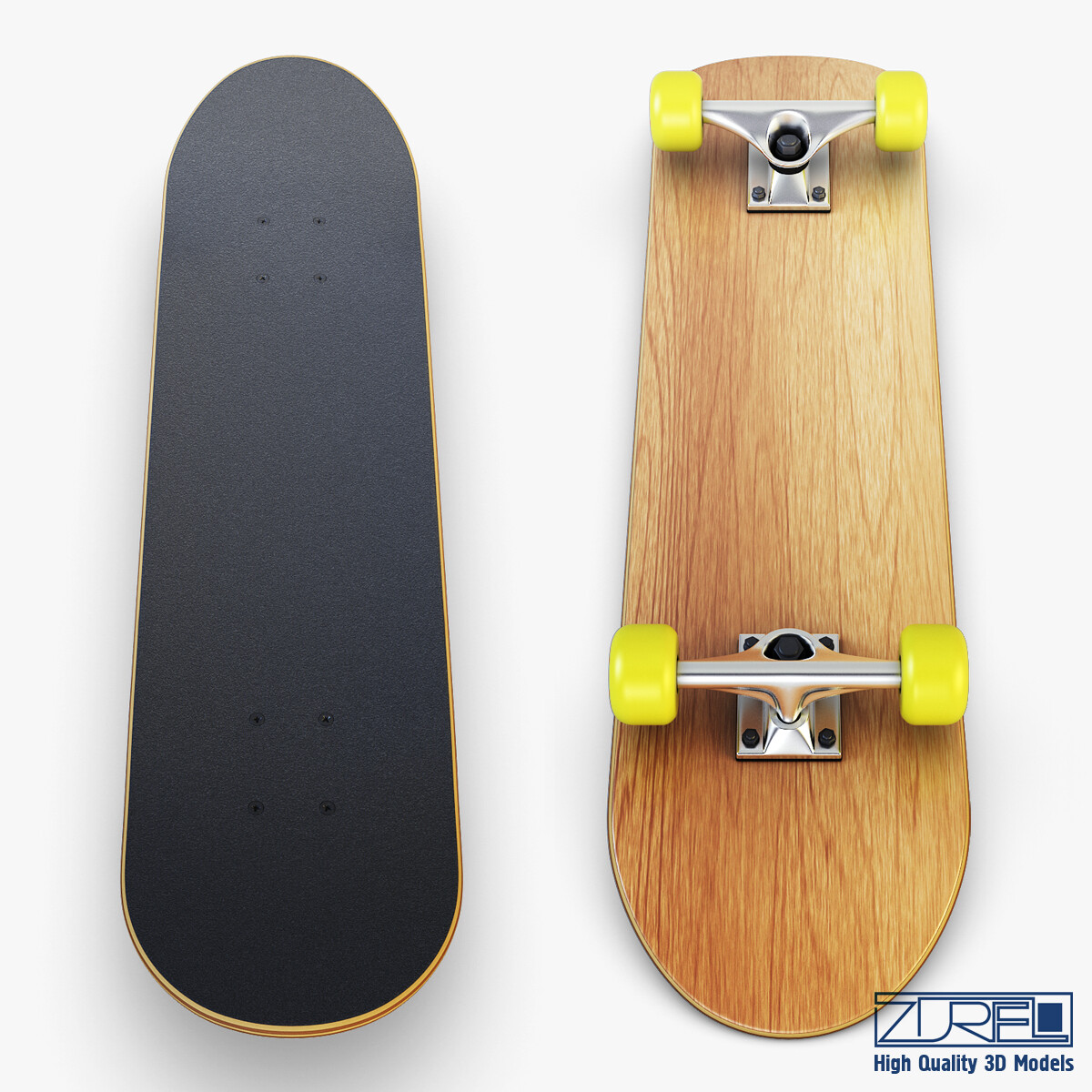 ArtStation - Skateboard v 2 | Resources