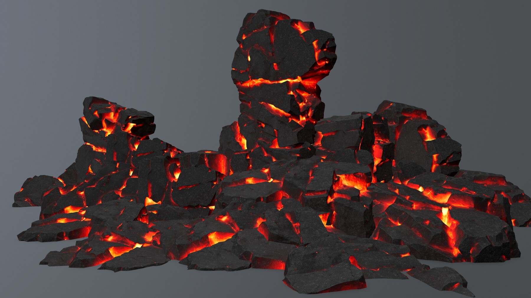 ArtStation - Volcanic Stone | Game Assets