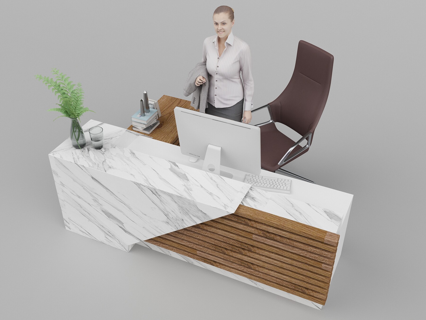 ArtStation - Reception Desk - 027 | Resources