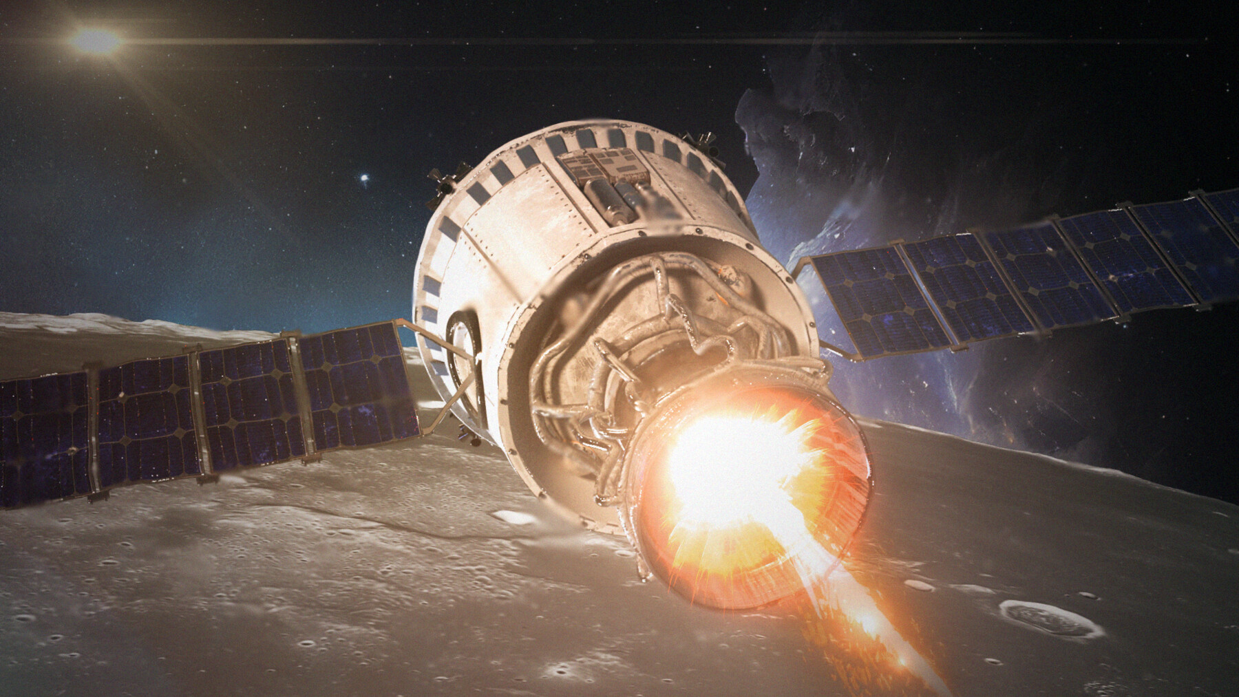 ArtStation - Spaceship - Command module | Game Assets