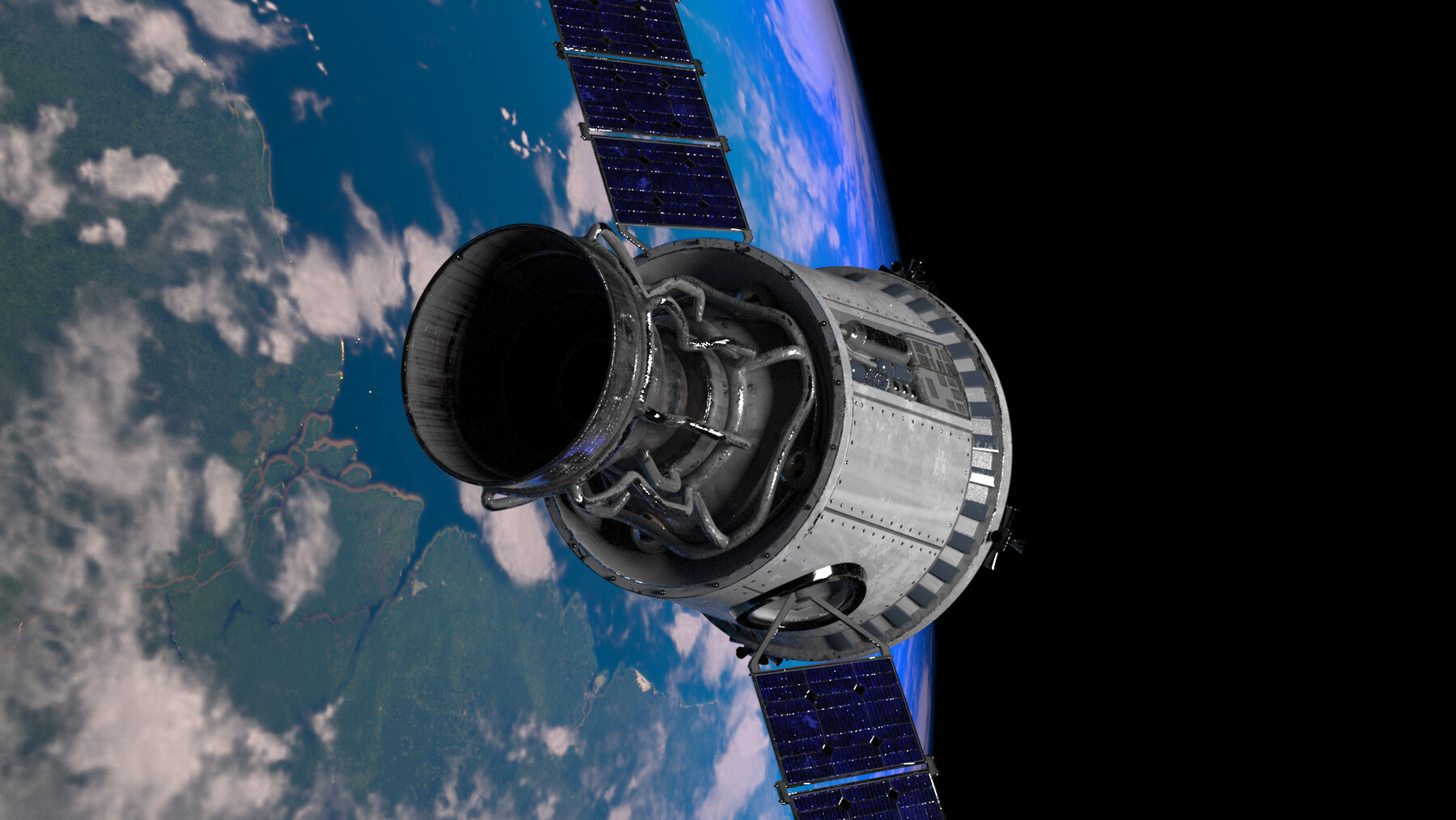 ArtStation - Spaceship - Command module | Game Assets