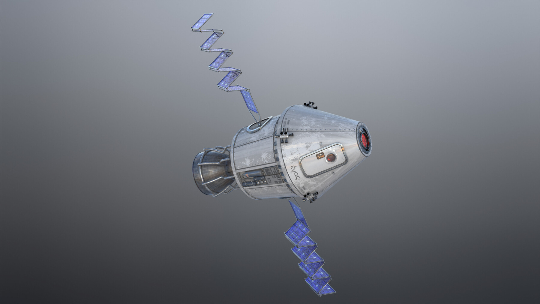 ArtStation - Spaceship - Command module | Game Assets