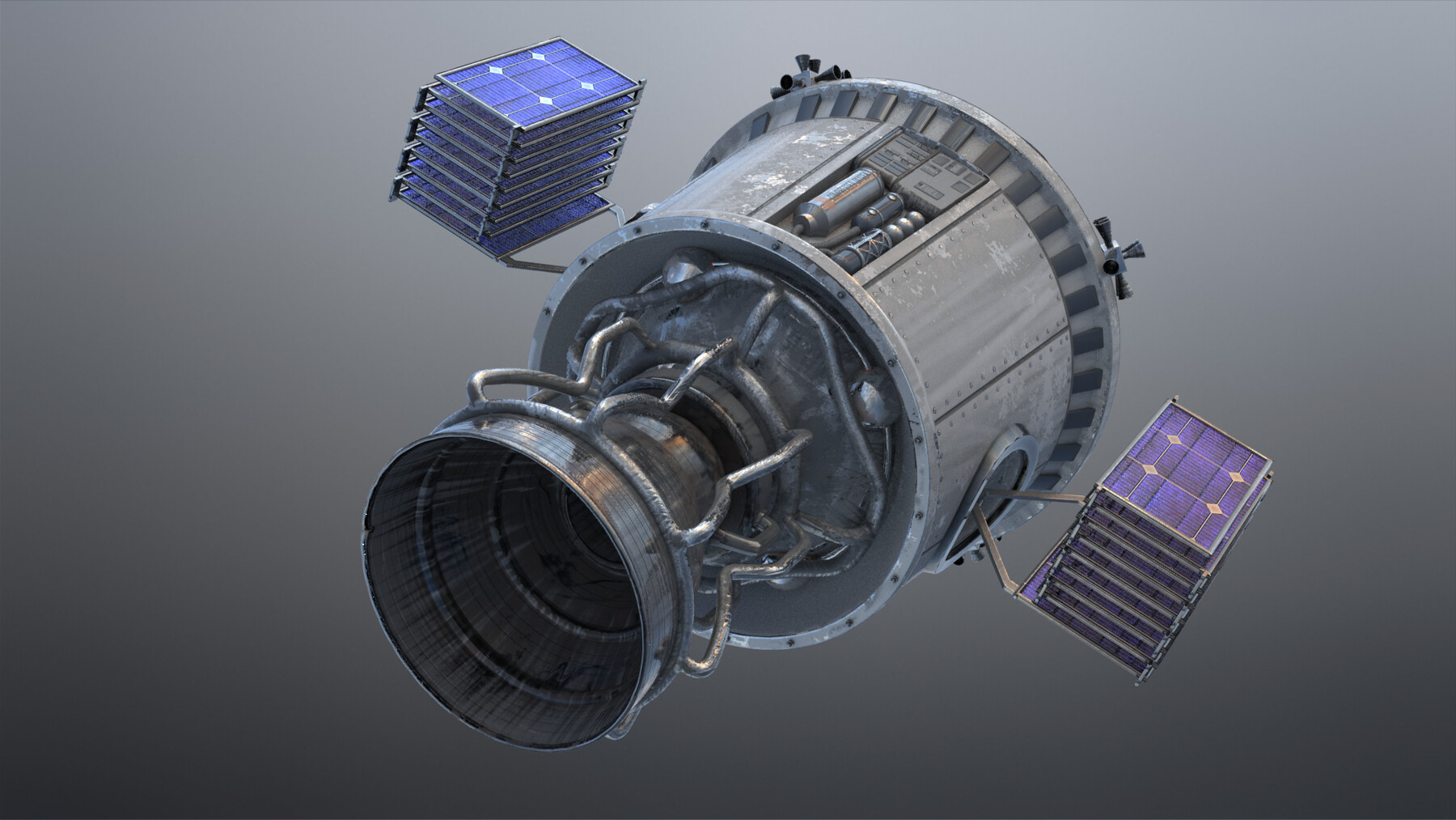 ArtStation - Spaceship - Command module | Game Assets
