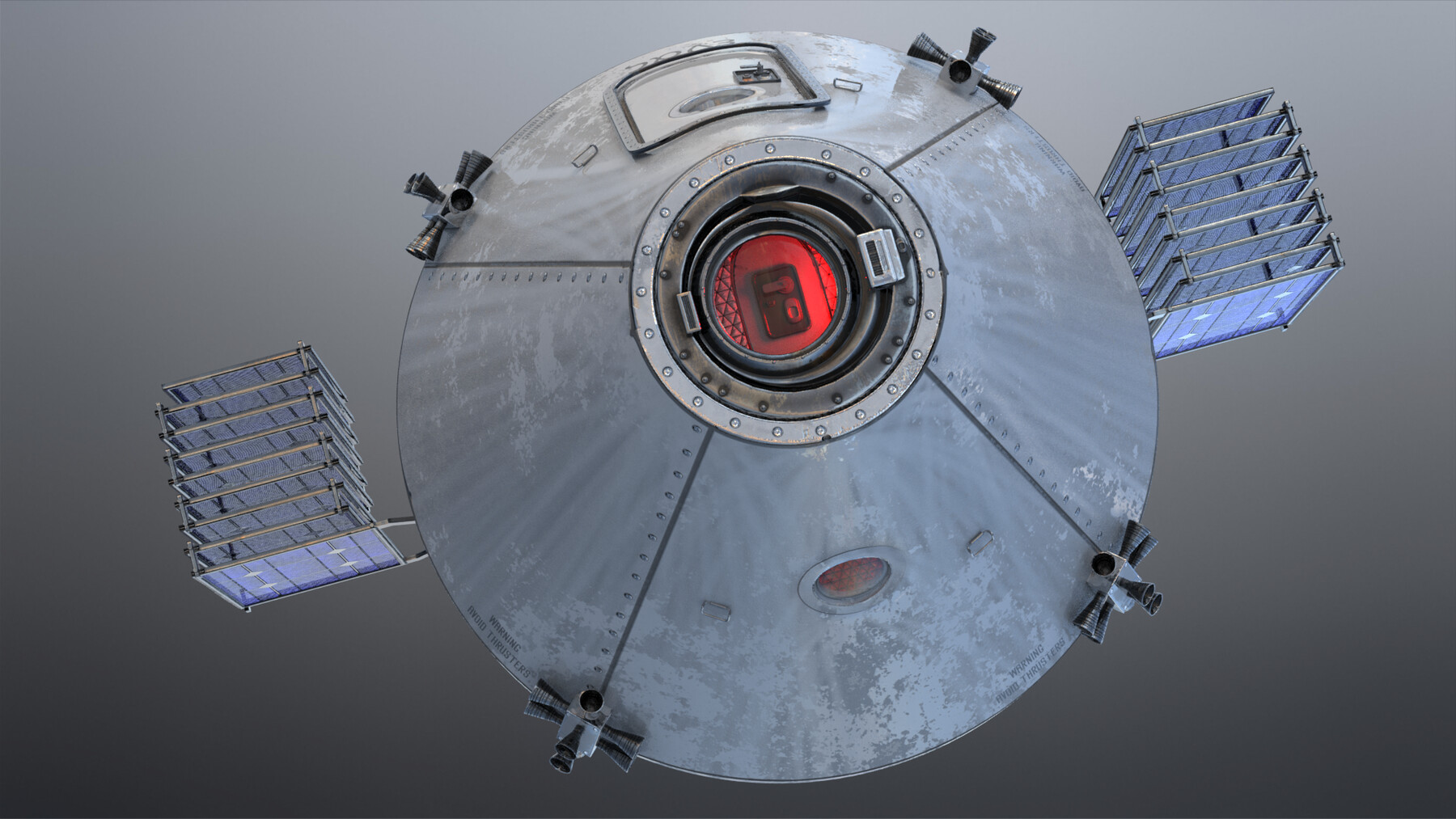 ArtStation - Spaceship - Command module | Game Assets