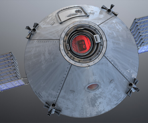 ArtStation - Spaceship - Command module | Game Assets