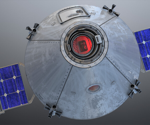 ArtStation - Spaceship - Command module | Game Assets