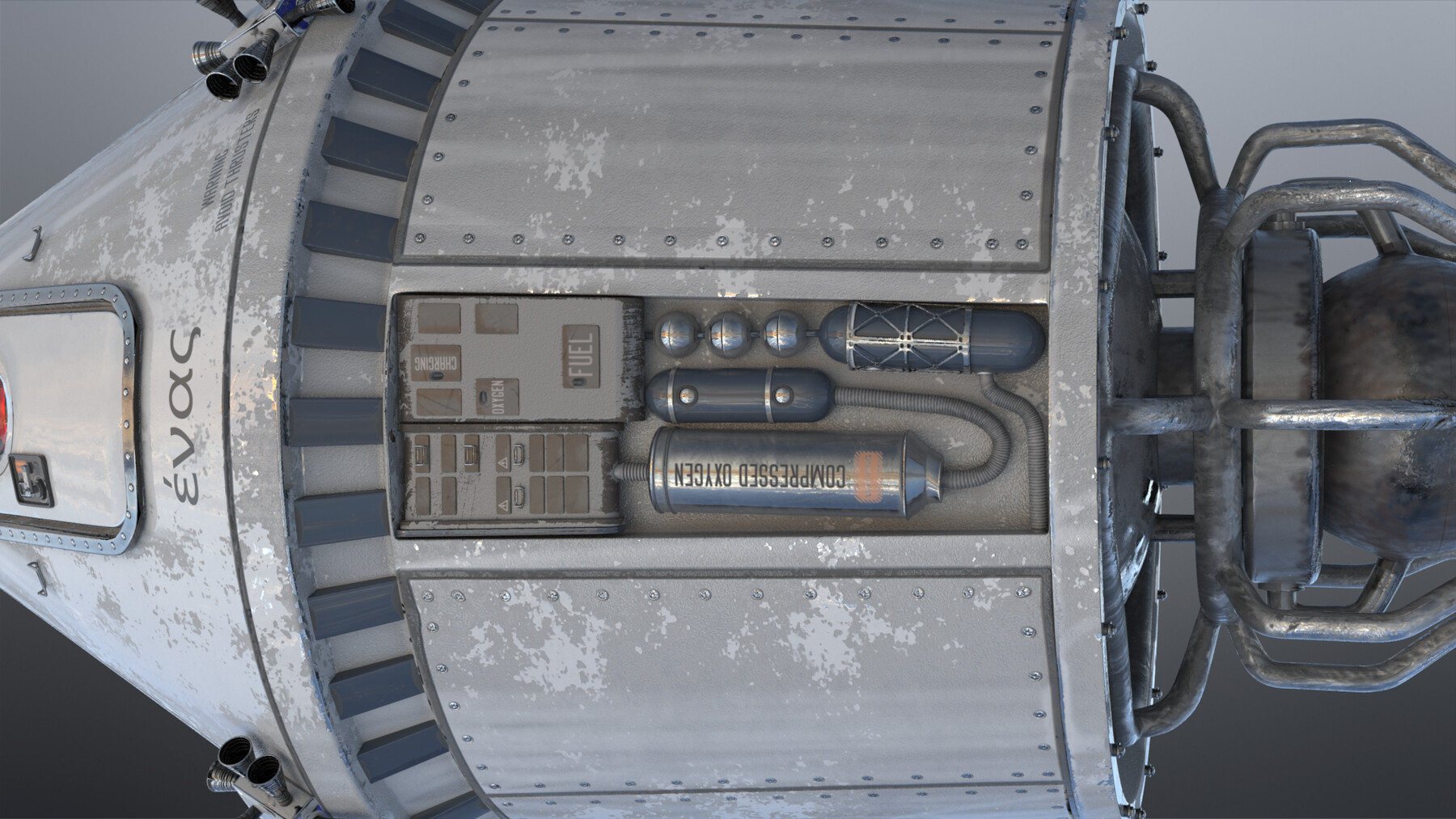 ArtStation - Spaceship - Command module | Game Assets
