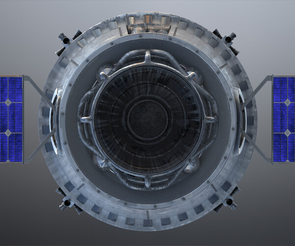 ArtStation - Spaceship - Command module | Game Assets