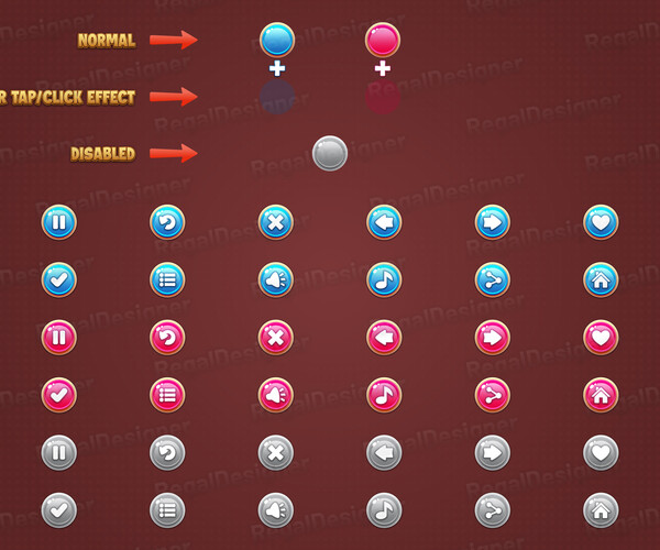 ArtStation - The Soft Style Game UI Kit: A Must-Have for Any Casual or ...