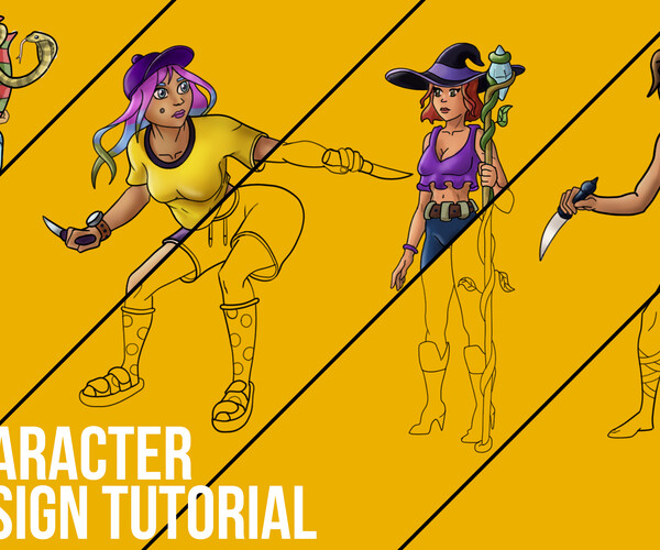 ArtStation - Character Design Tutorial vol.5 | Tutorials