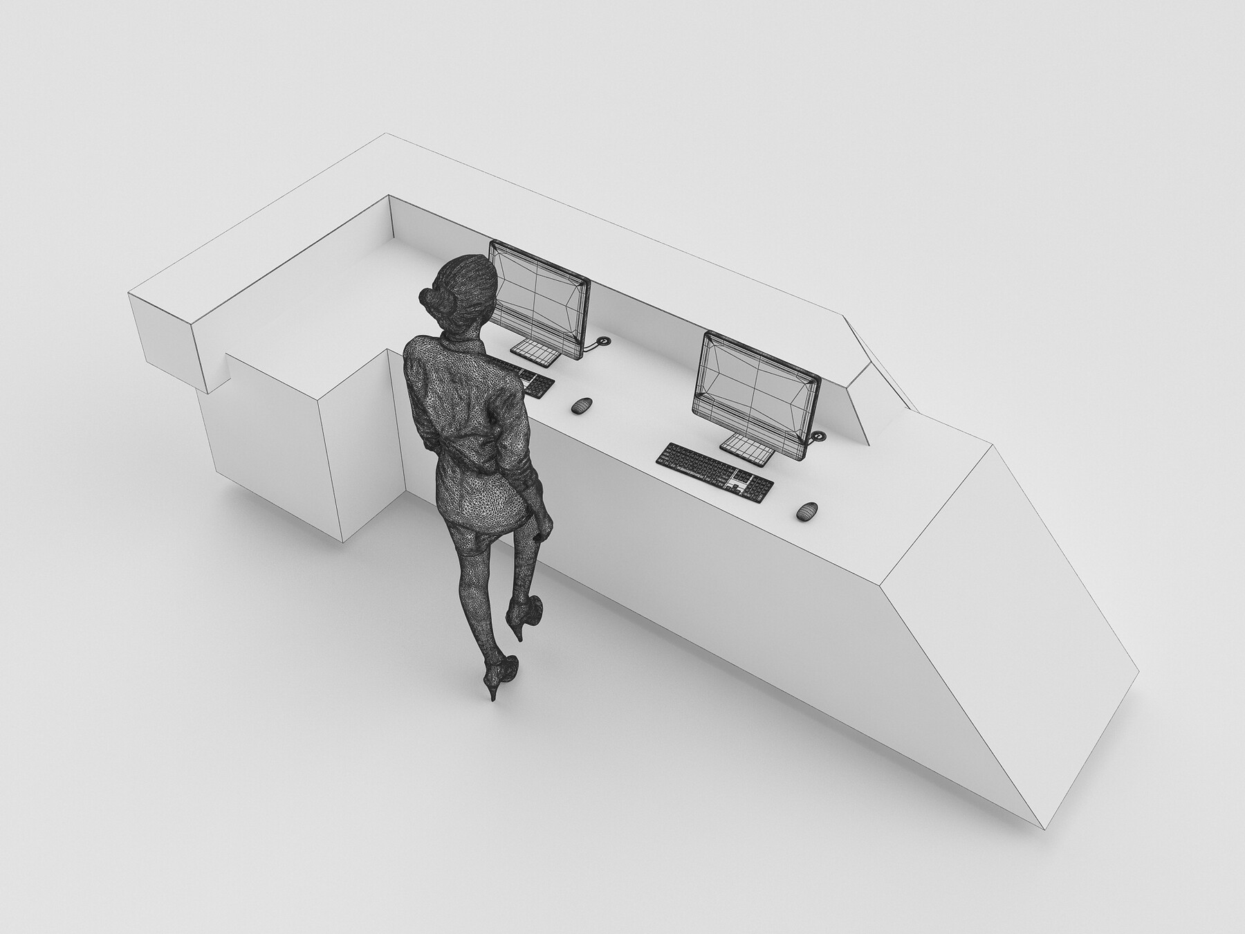 ArtStation - Reception Desk - 050 | Resources