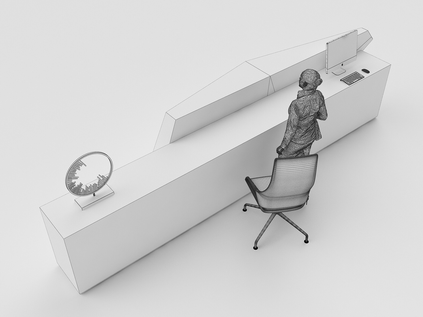 ArtStation - Reception Desk - 053 | Resources