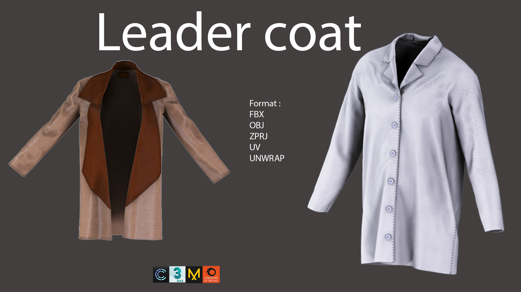 ArtStation - Leader coat | Resources