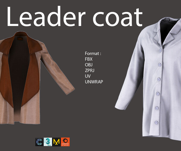 ArtStation - Leader coat | Resources