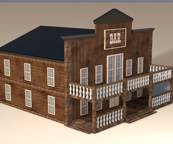 ArtStation - Western Bar | Resources