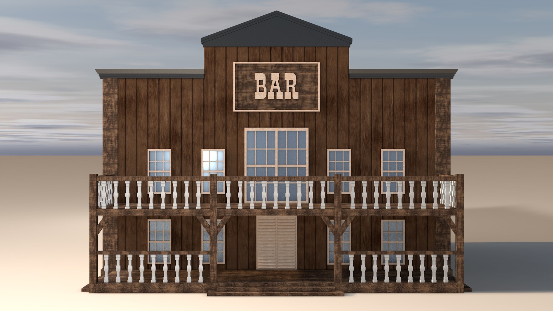 ArtStation - Western Bar | Resources