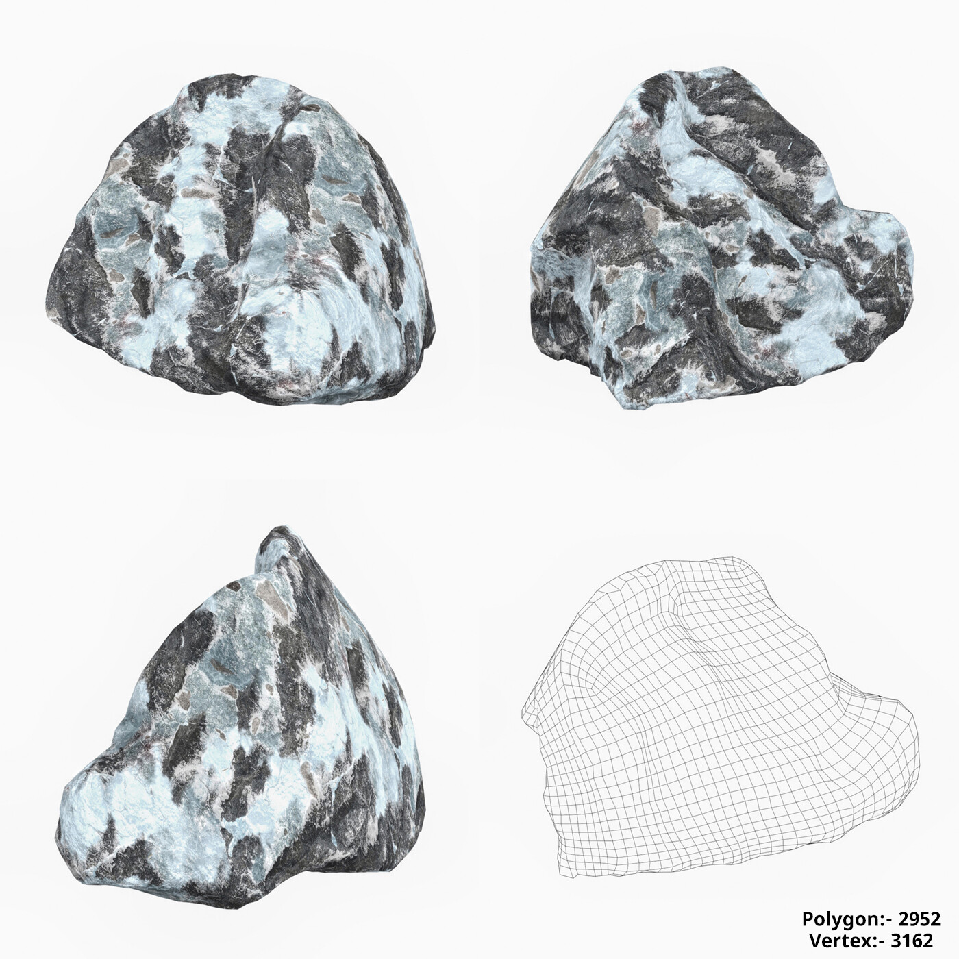 ArtStation - Snow Stone Rock Collection | Resources