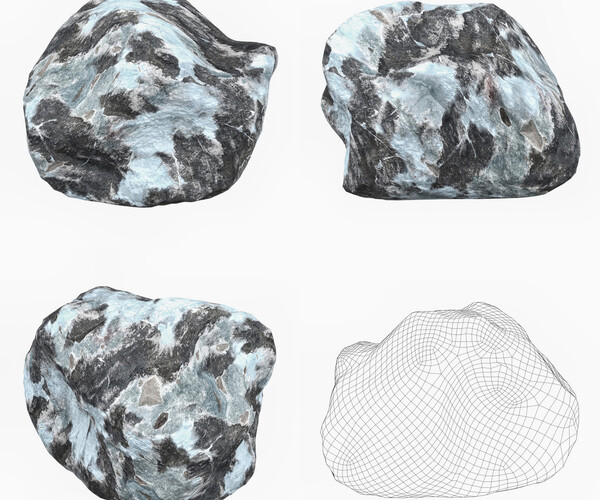 ArtStation - Snow Stone Rock Collection | Resources