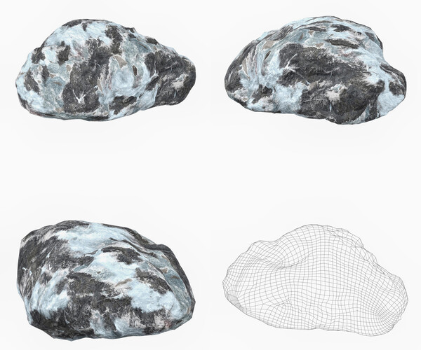 ArtStation - Snow Stone Rock Collection | Resources