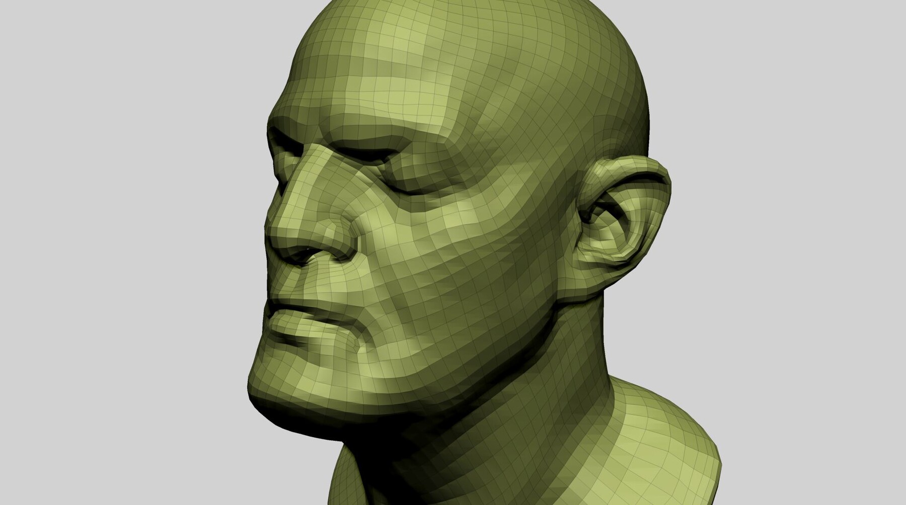 ArtStation - Base Male Head D | Resources