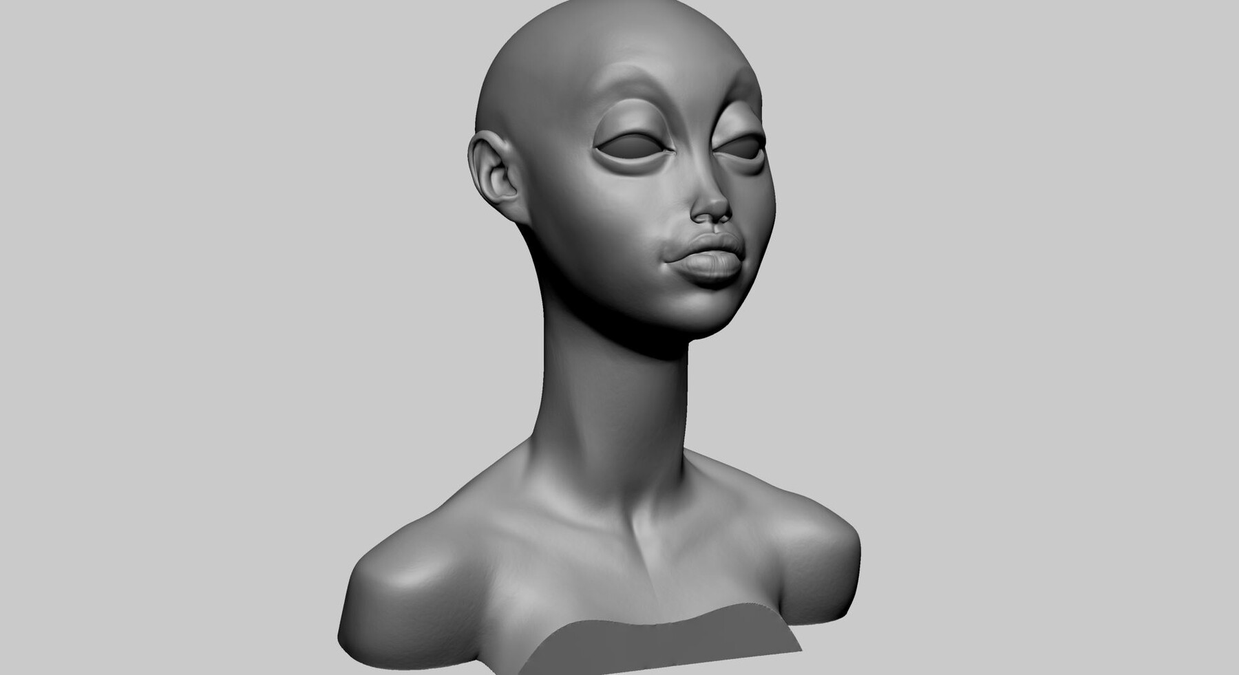 ArtStation - Stylized Female Head Models | Resources