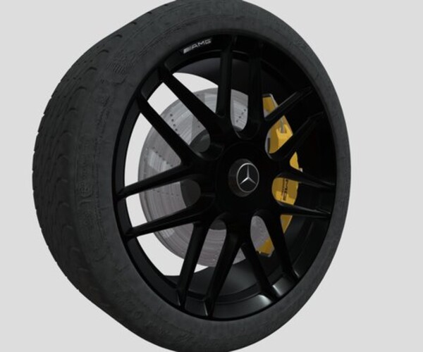 ArtStation - Mercedes wheel | Resources