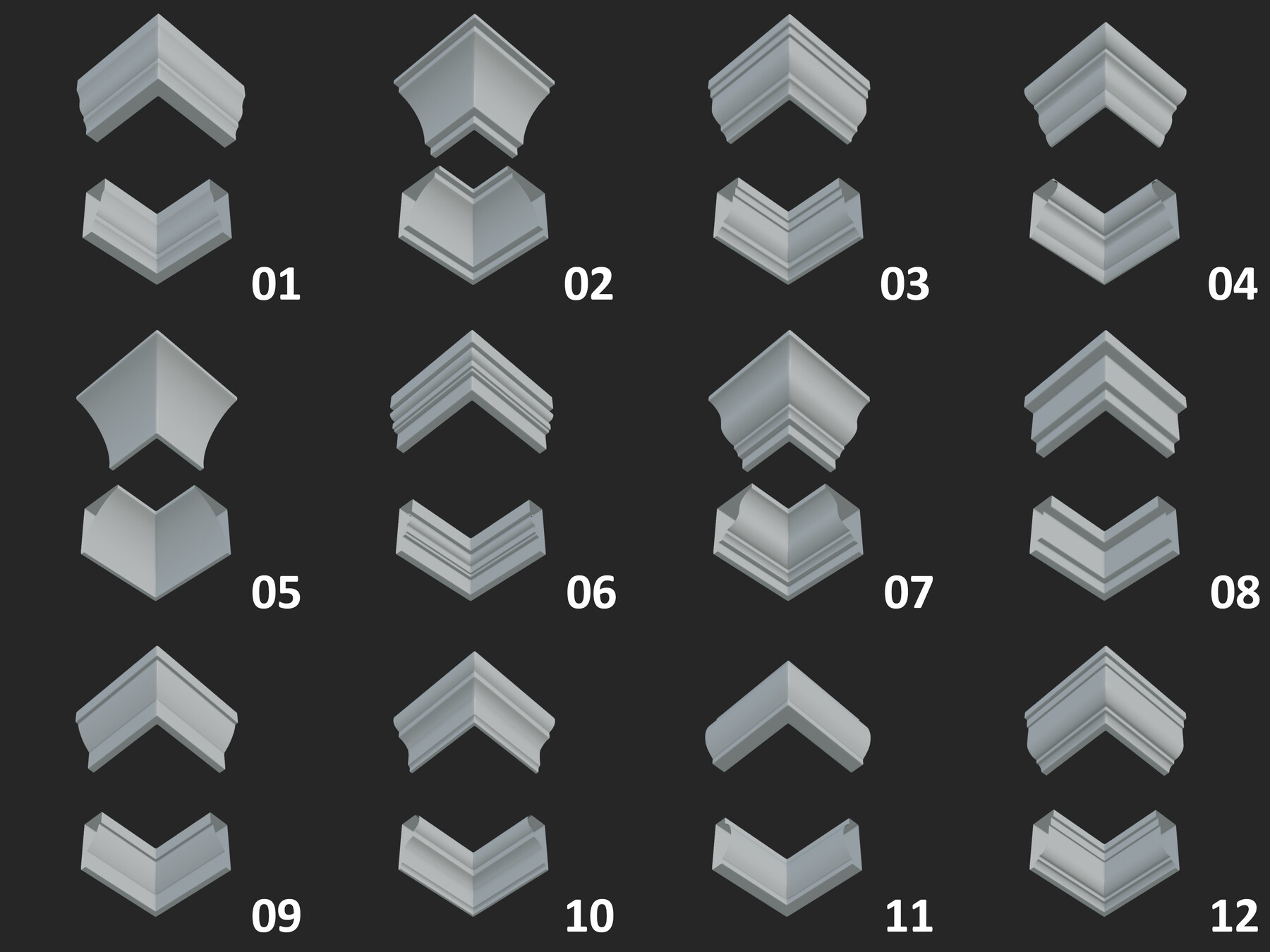 ArtStation - Interior Edging Pack | Resources