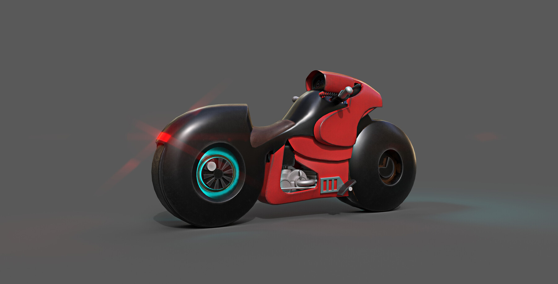 ArtStation - Sci-fi Bike Game Ready 2 | Game Assets