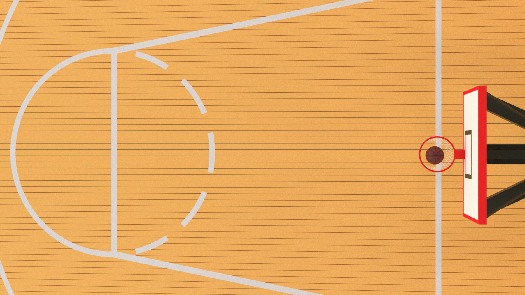 ArtStation - Cartoon Basketball Gym 1 Low-poly 3D model | Resources