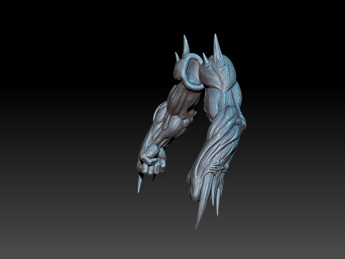 ArtStation - 18 Fantasy Creature Hands set | Resources