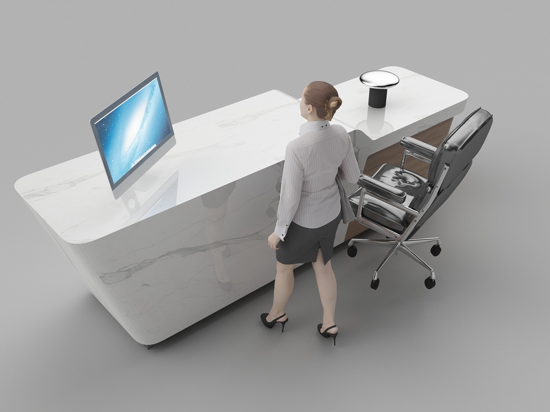 ArtStation - Reception Desk - 068 | Resources