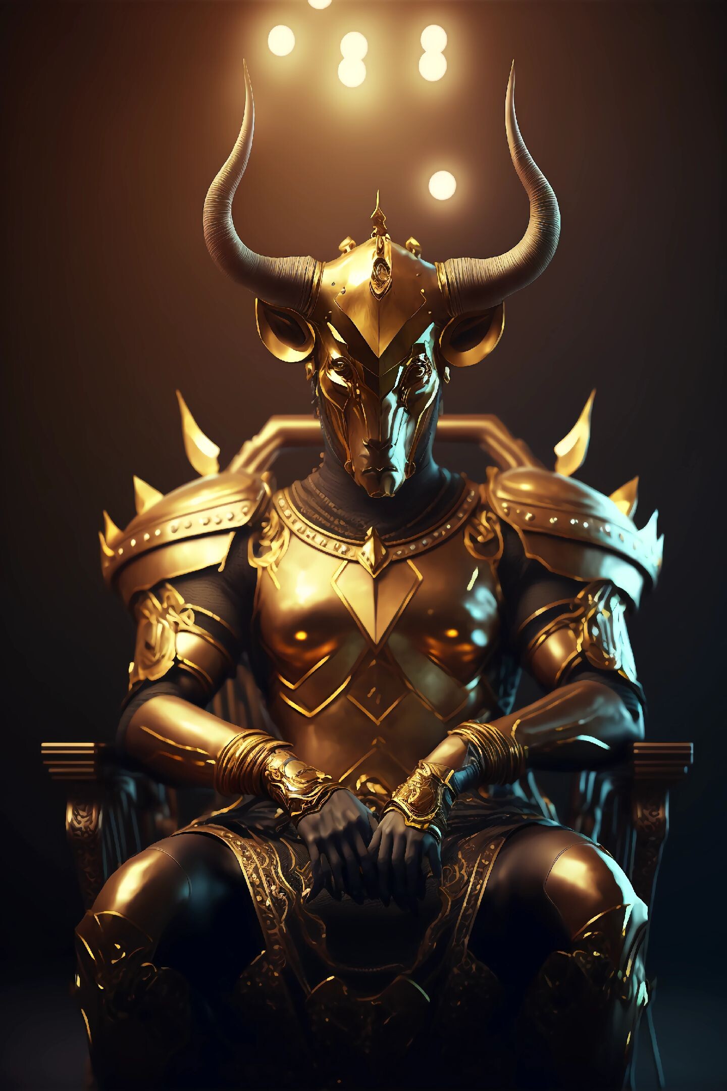 ArtStation - King of Golden Mecha | Artworks