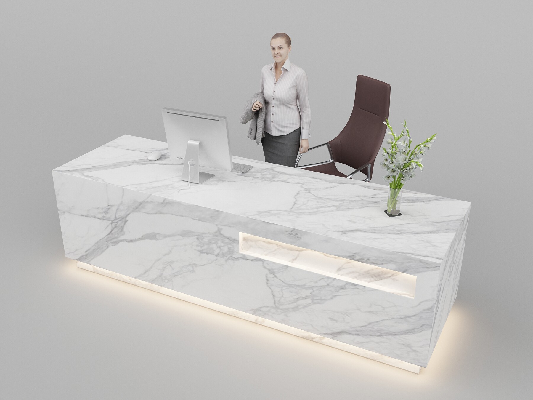 ArtStation - Reception Desk - 074 | Resources