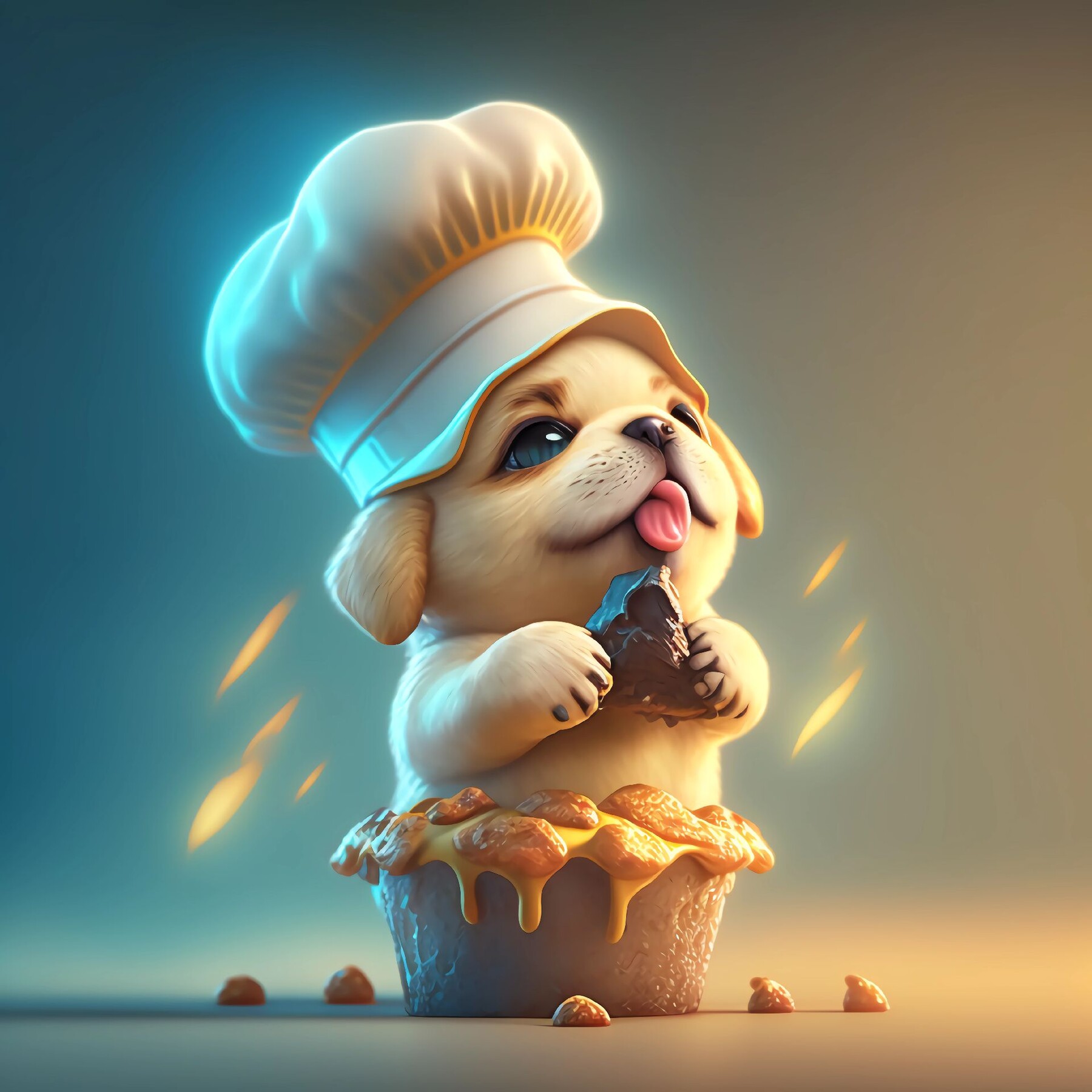 ArtStation - dog chef | Artworks