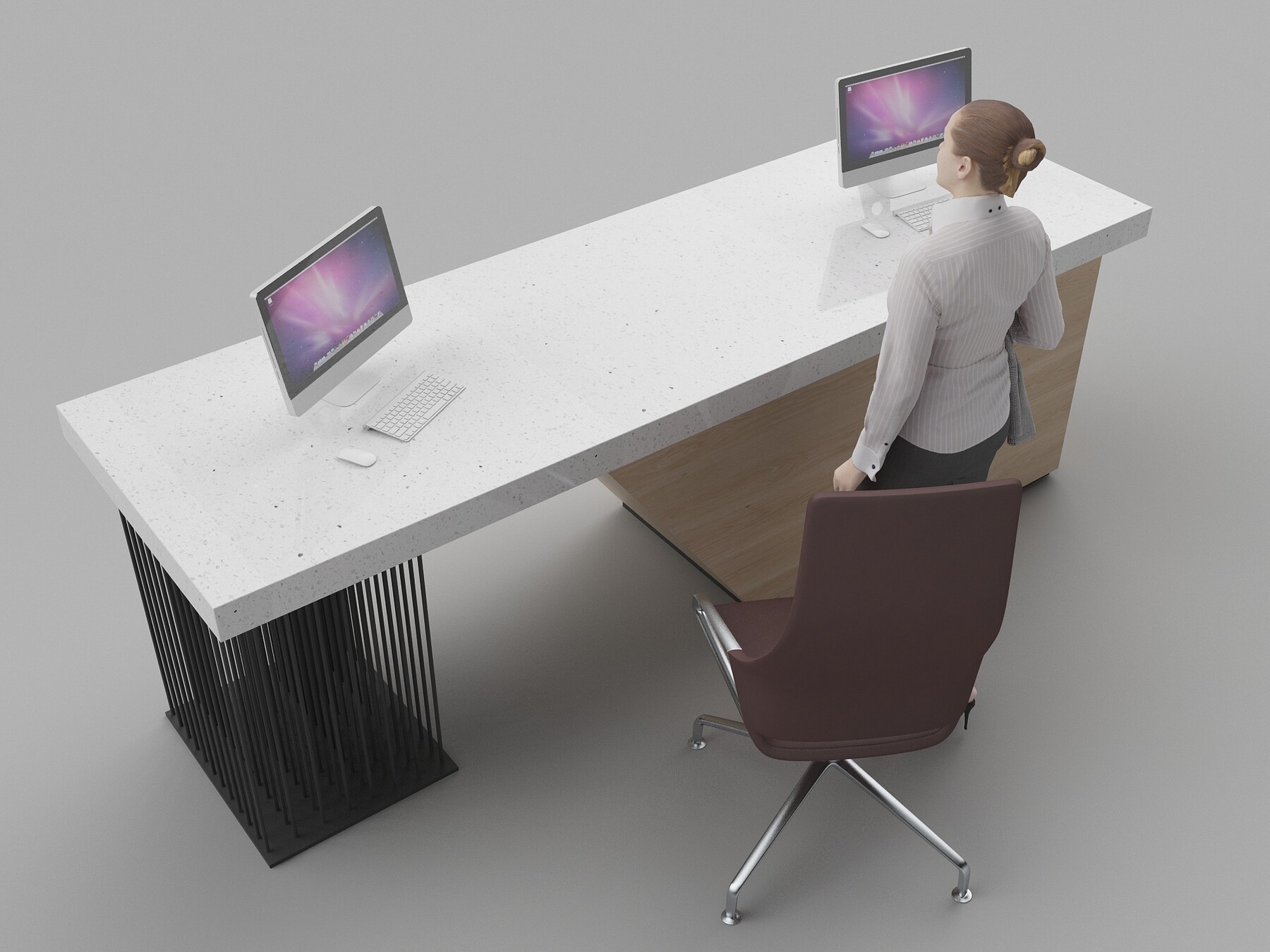 ArtStation - Reception Desk - 072 | Resources