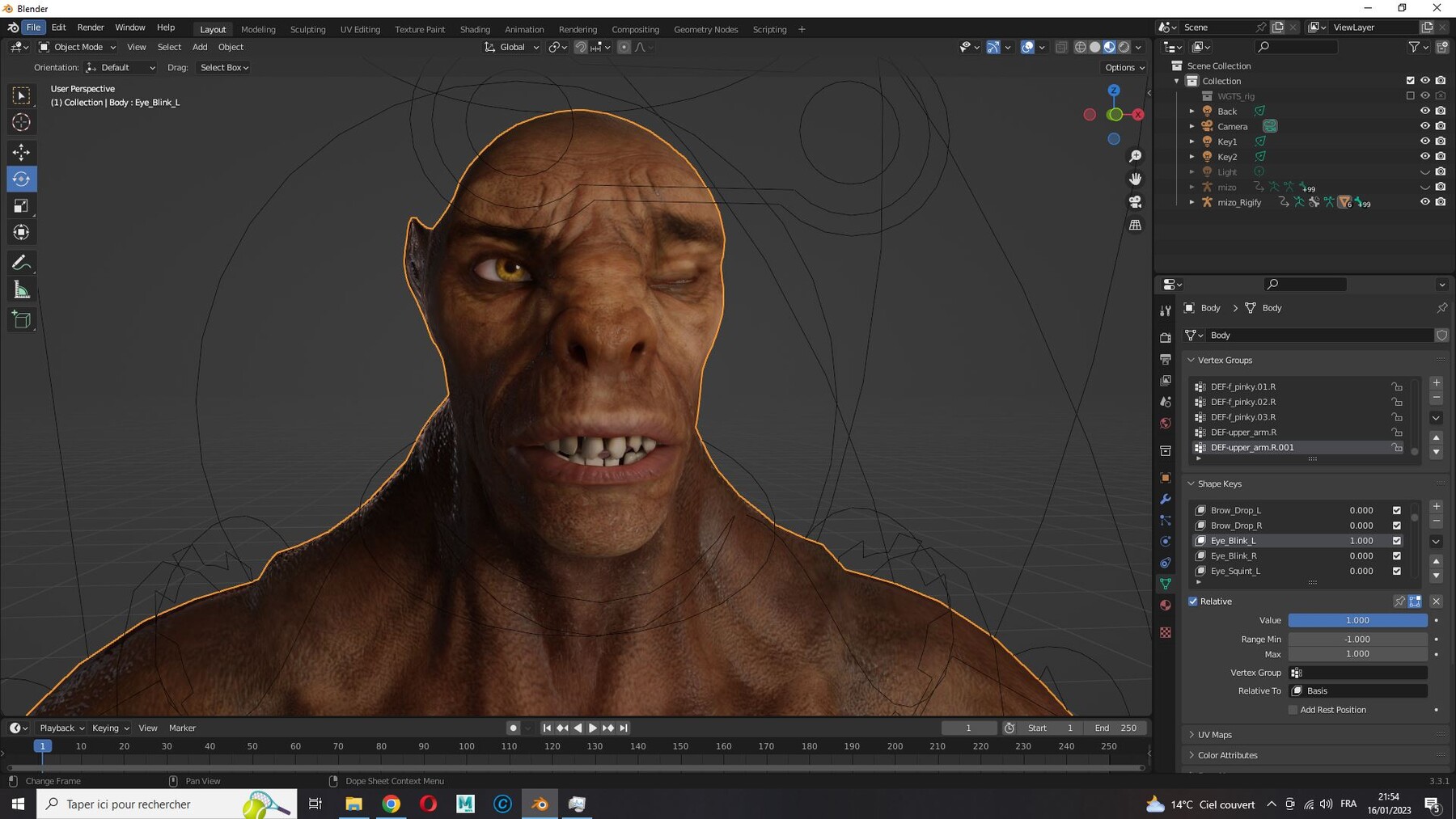 ArtStation - Monster For Game And Render | Game Assets