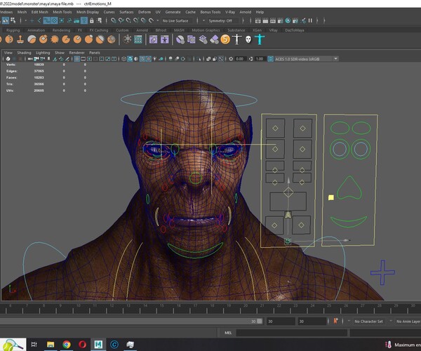 ArtStation - Monster For Game And Render | Game Assets