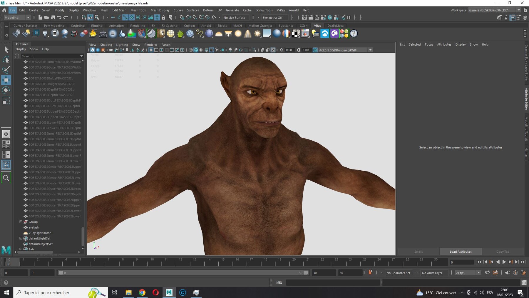 ArtStation - Monster For Game And Render | Game Assets