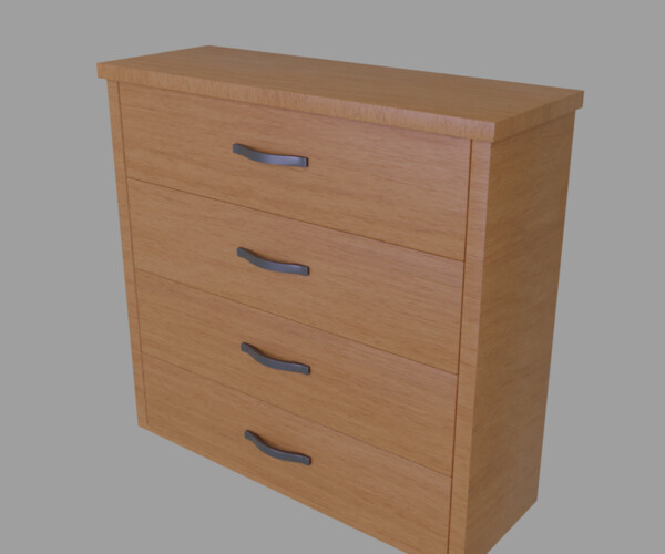 ArtStation - 3D Dresser | Game Assets