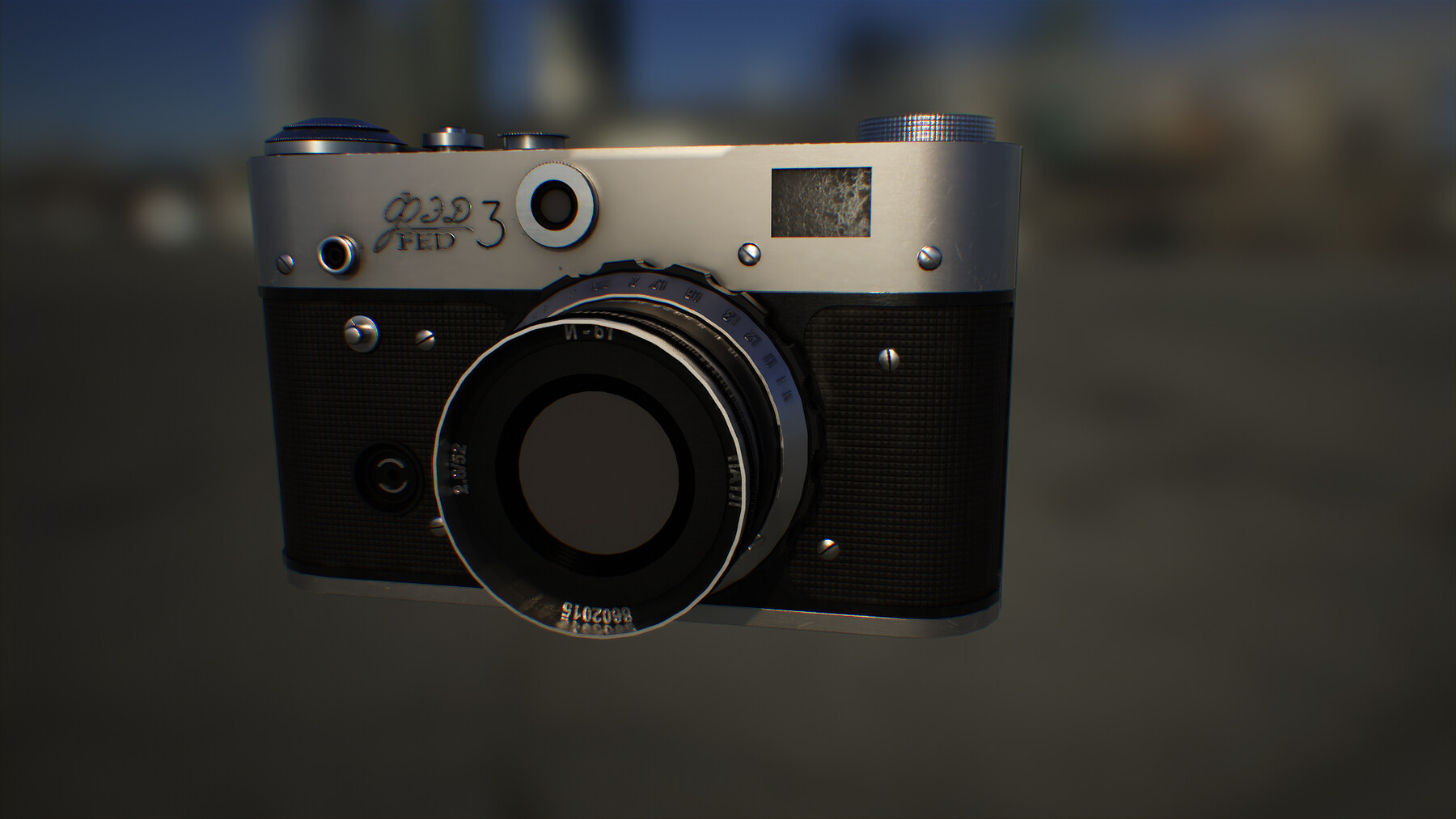 ArtStation - Camera FED 3 3D | Game Assets