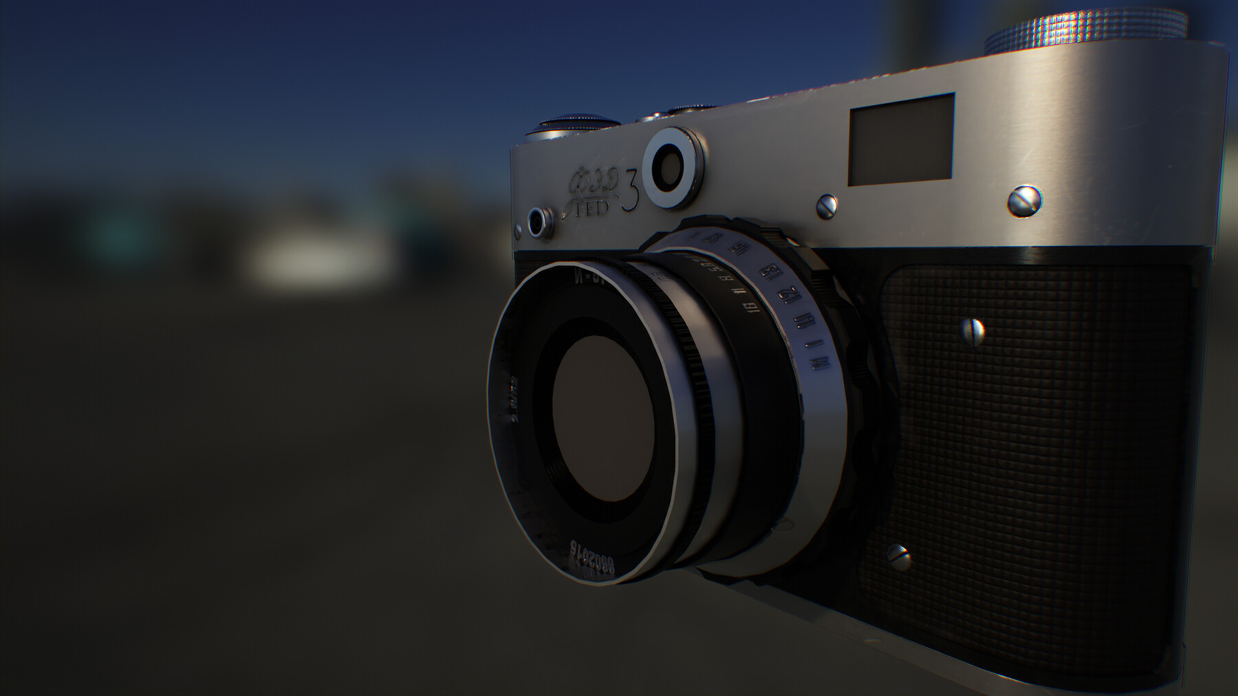 ArtStation - Camera FED 3 3D | Game Assets