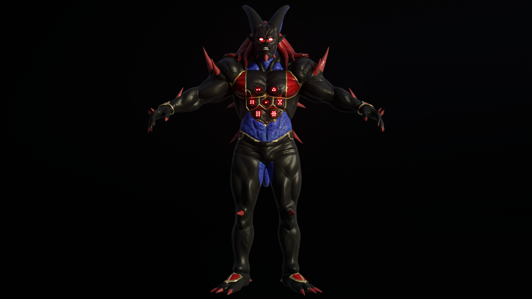 ArtStation - Transcended Demon God Xeno Omega Shenron | Game Assets