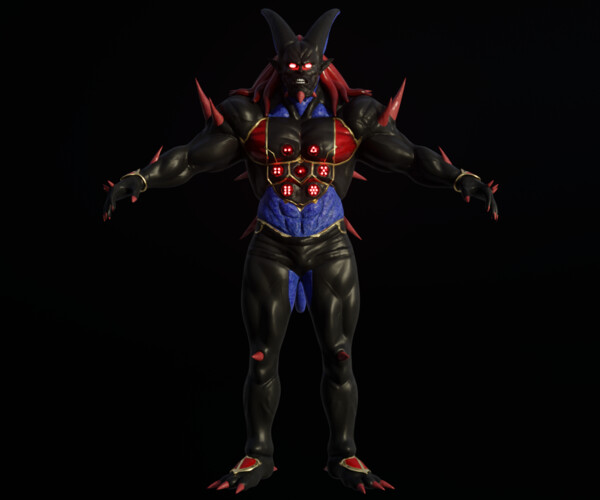 ArtStation - Transcended Demon God Xeno Omega Shenron | Game Assets